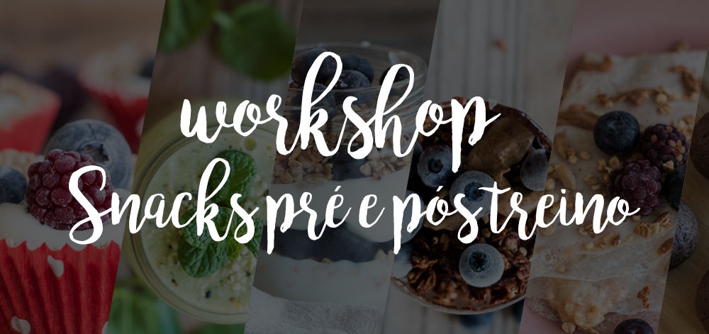 Workshop “Snacks Pré e Pós Treino” em Lisboa by Ele cozinha, Ela lava