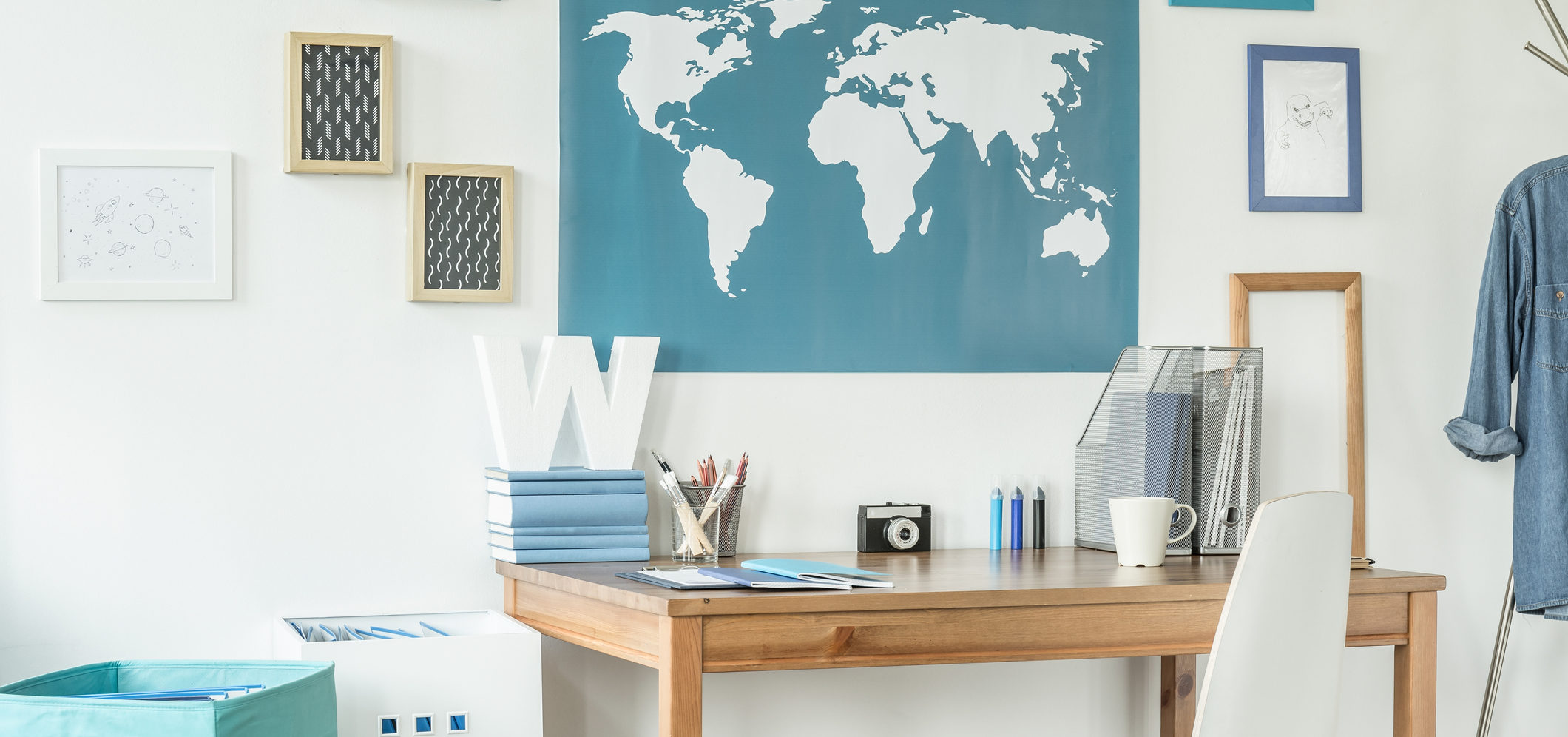 Essenciais para criar o local de estudo ideal para as crianças