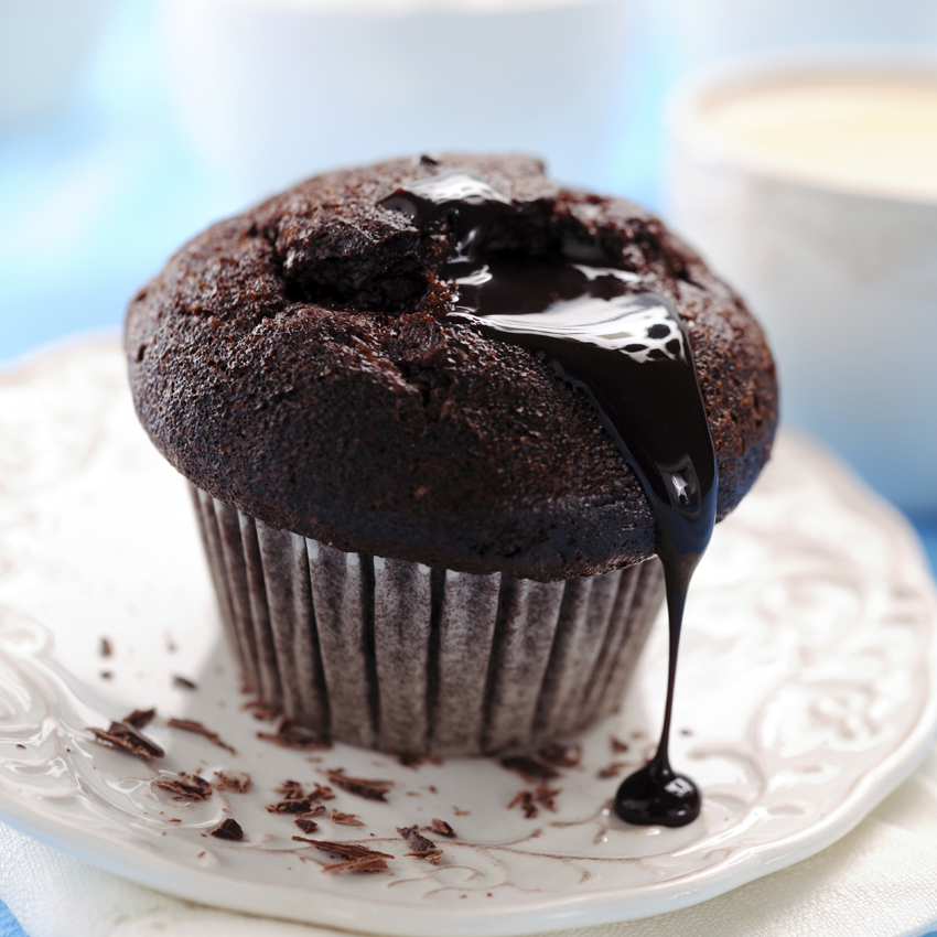 Queques de chocolate: pequenos “pecados”