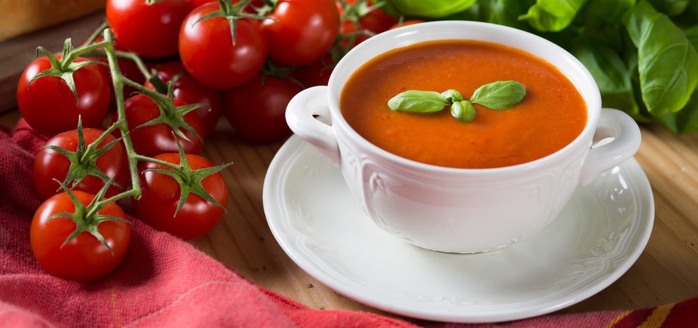 4 Receitas de sopa de tomate cremosa