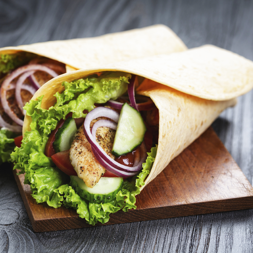 Wraps: delícias enroladas